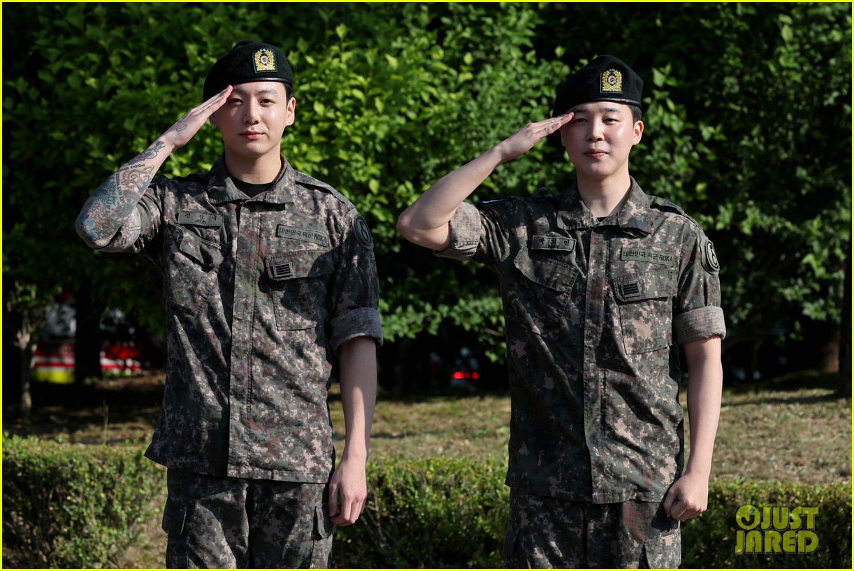 BTS Members Jimin, Jungkook, RM & V Discharged From Military Service: Photo 5170955 | Music ...