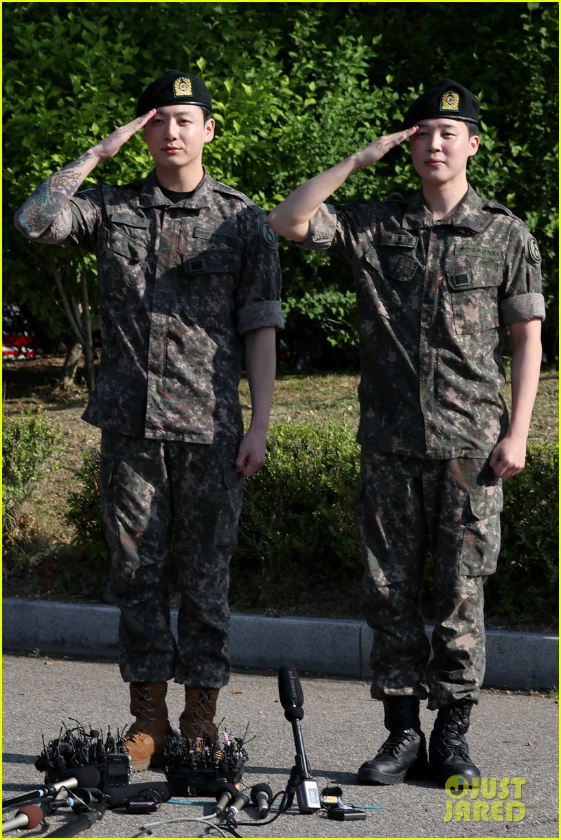 BTS Members Jimin, Jungkook, RM & V Discharged From Military Service: Photo 5170971 | Music ...