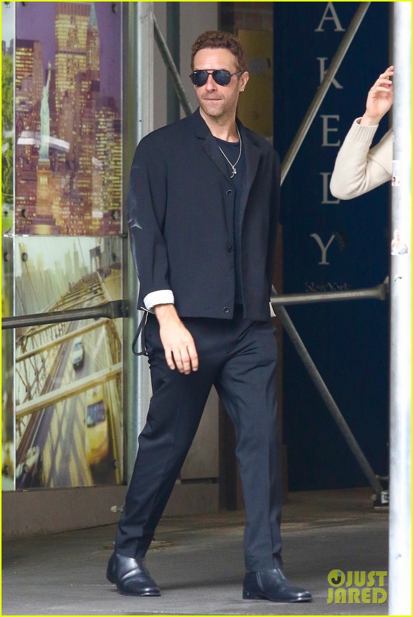 Chris Martin & Son Moses Spotted Hanging Out in NYC After Father's Day ...