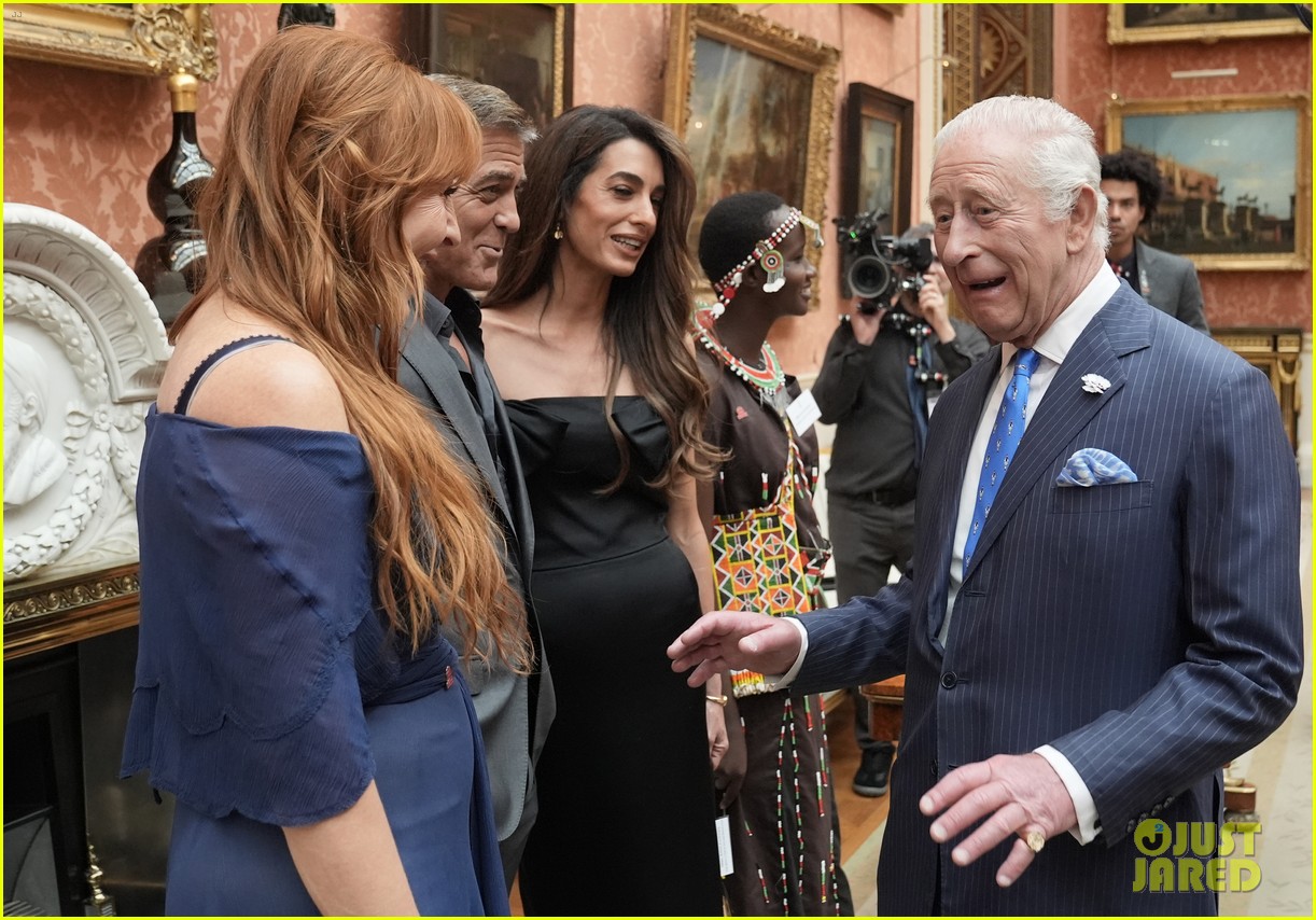 George Clooney & Wife Amal Arrive in Style for The King's Trust And TKMaxx & Homesense Awards ...