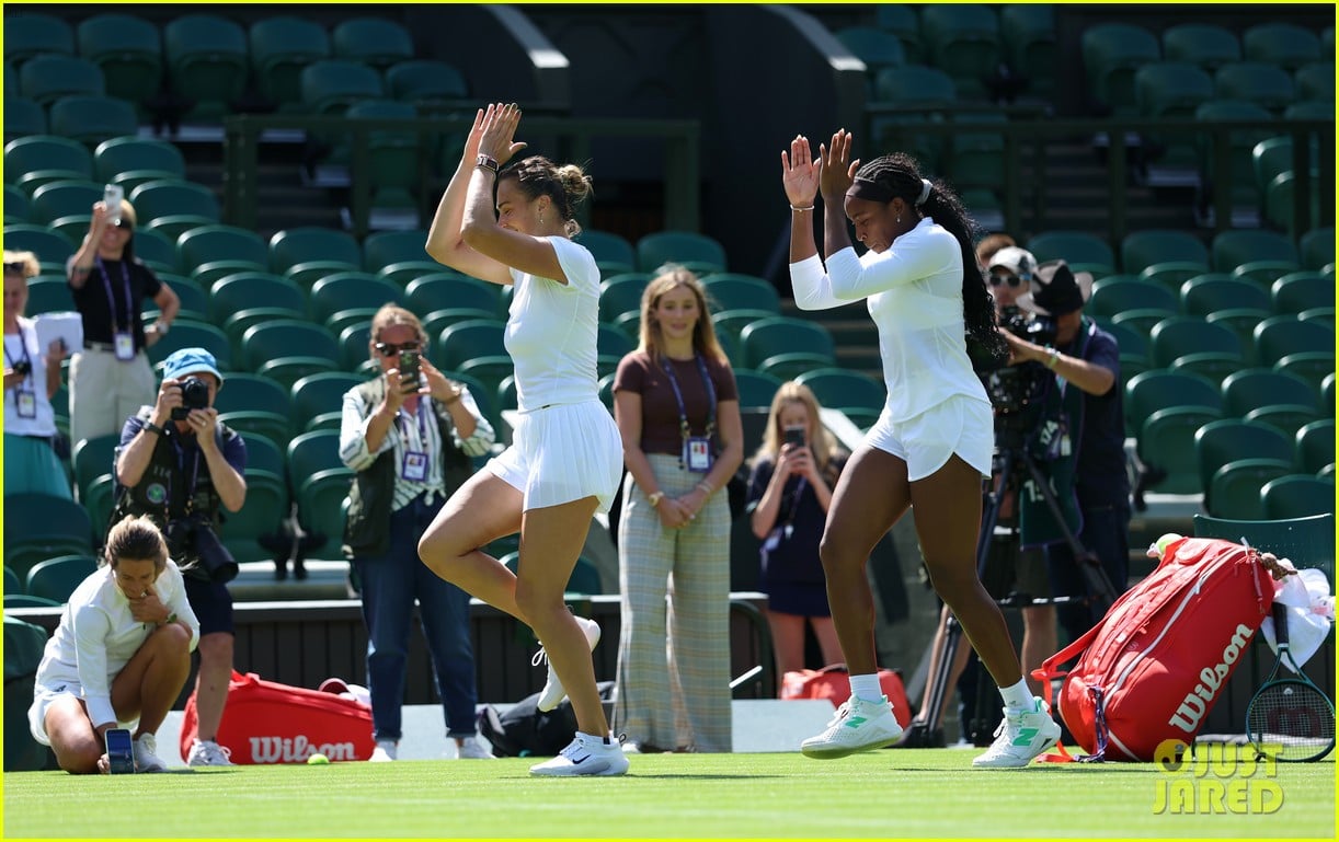 Coco Gauff & Aryna Sabalenka End Feud With TikTok Dance at Wimbledon - Watch Now!: Photo 5177633 ...