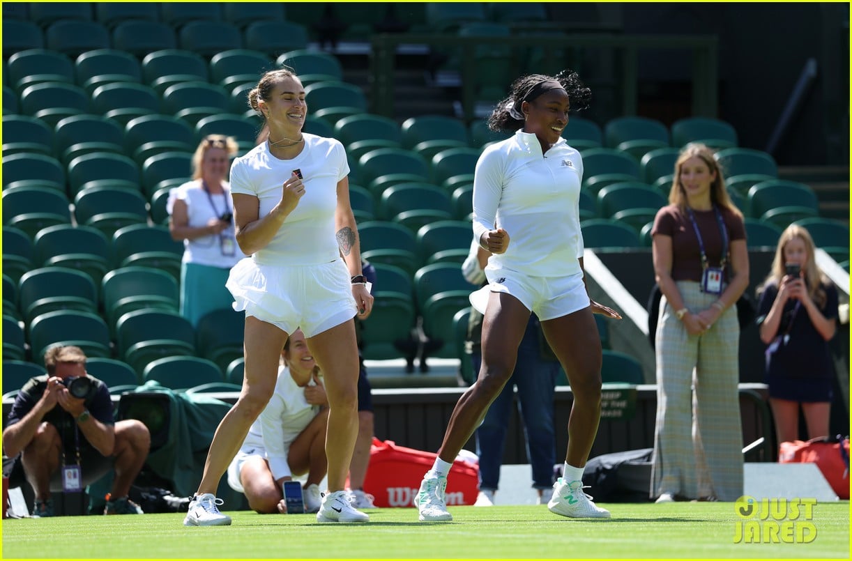 Coco Gauff & Aryna Sabalenka End Feud With TikTok Dance at Wimbledon - Watch Now!: Photo 5177637 ...