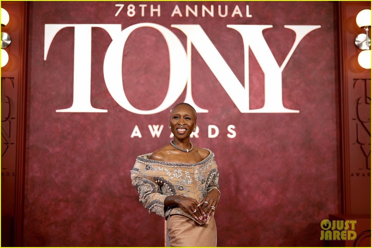 Host Cynthia Erivo Arrives for Tony Awards 2025 After 'Wicked: For Good' Trailer Release: Photo ...