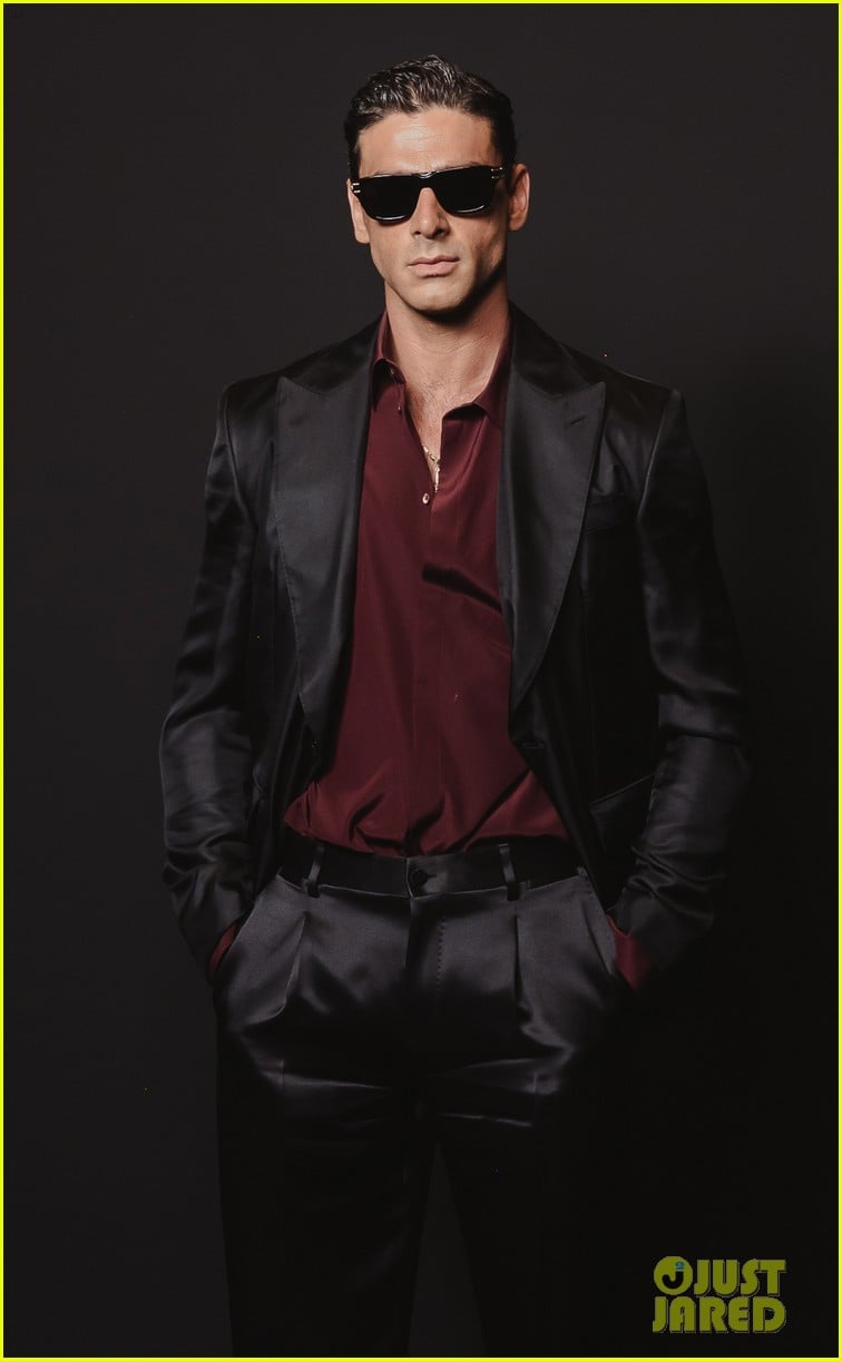 Theo James & Michele Morrone Look Sharp at Dolce & Gabbana Fashion Show ...