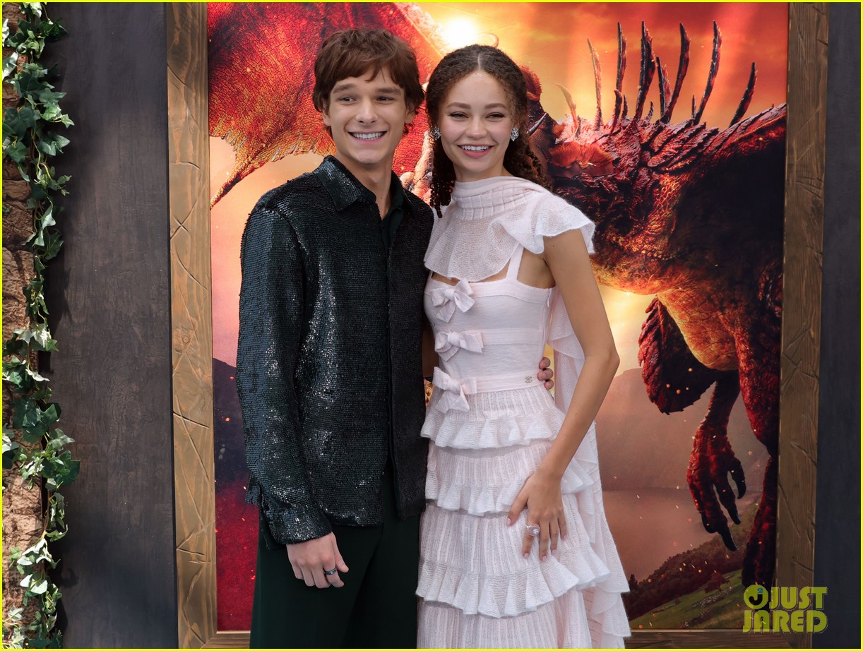 Gerard Butler & Longtime Love Morgan Brown Flex at 'How to Train Your ...