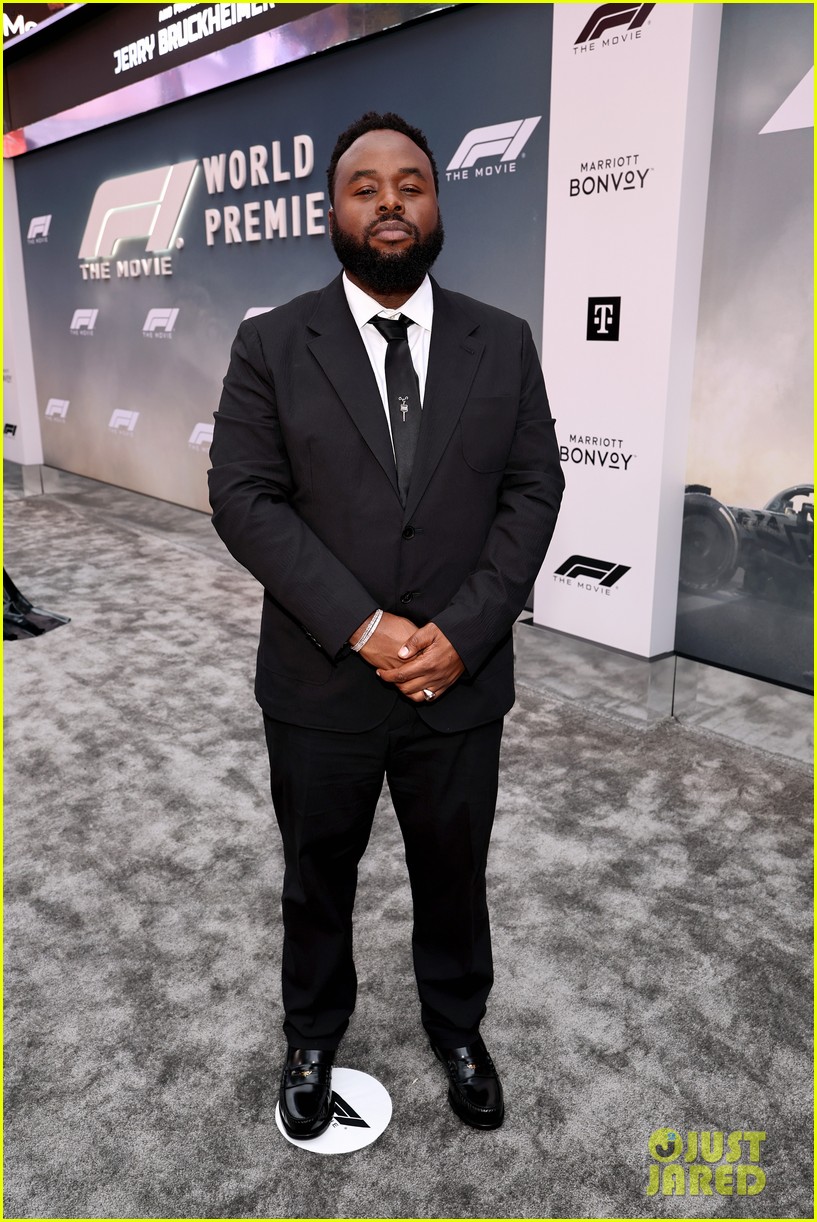 'F1 The Movie' Cast, Including Brad Pitt & Damson Idris, Assembles at ...