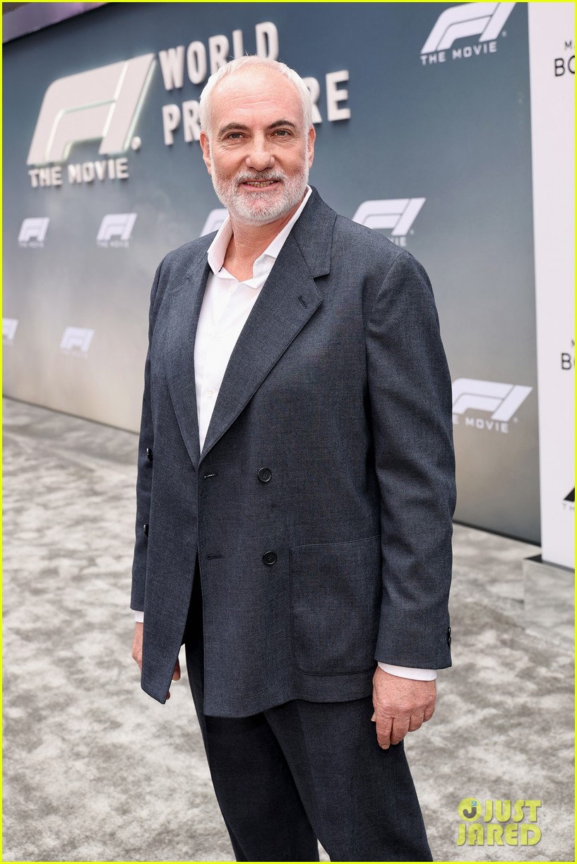 'F1 The Movie' Cast, Including Brad Pitt & Damson Idris, Assembles at ...