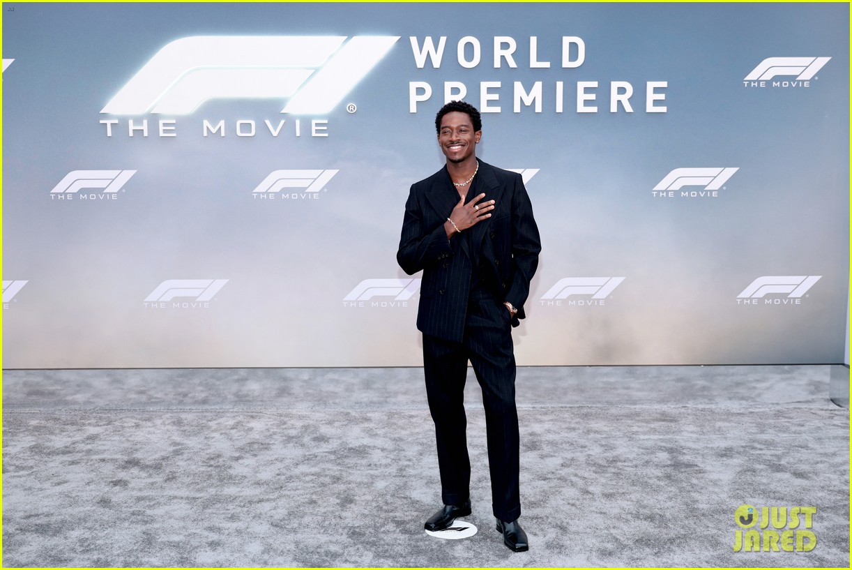 'F1 The Movie' Cast, Including Brad Pitt & Damson Idris, Assembles at ...