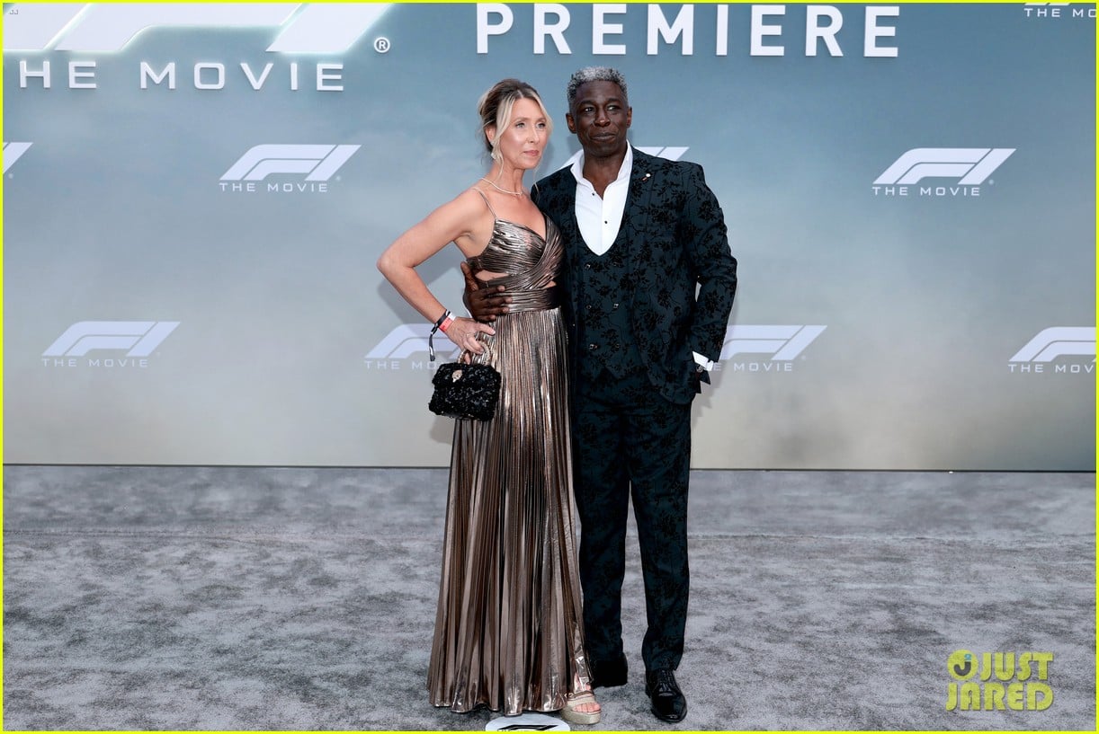 'F1 The Movie' Cast, Including Brad Pitt & Damson Idris, Assembles at ...