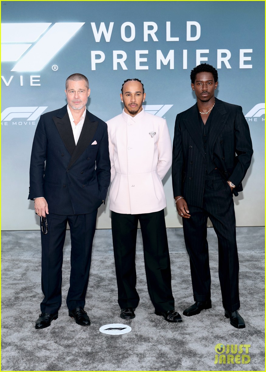 All the Real F1 Drivers Who Attended the 'F1' Movie Premiere in New ...