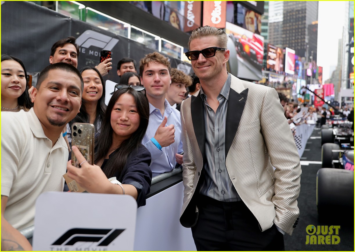 All the Real F1 Drivers Who Attended the 'F1' Movie Premiere in New ...