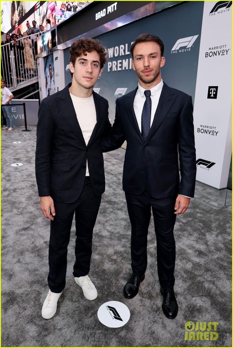 All the Real F1 Drivers Who Attended the 'F1' Movie Premiere in New ...