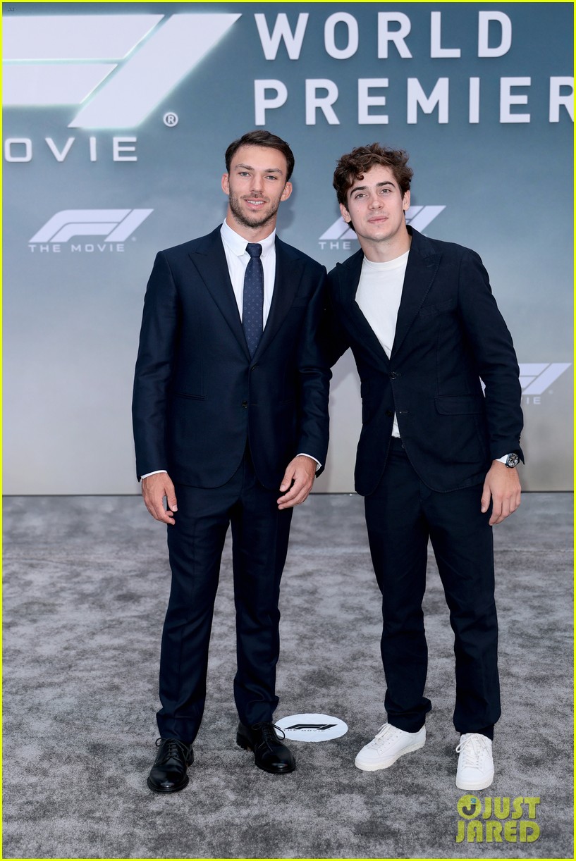 All the Real F1 Drivers Who Attended the 'F1' Movie Premiere in New ...