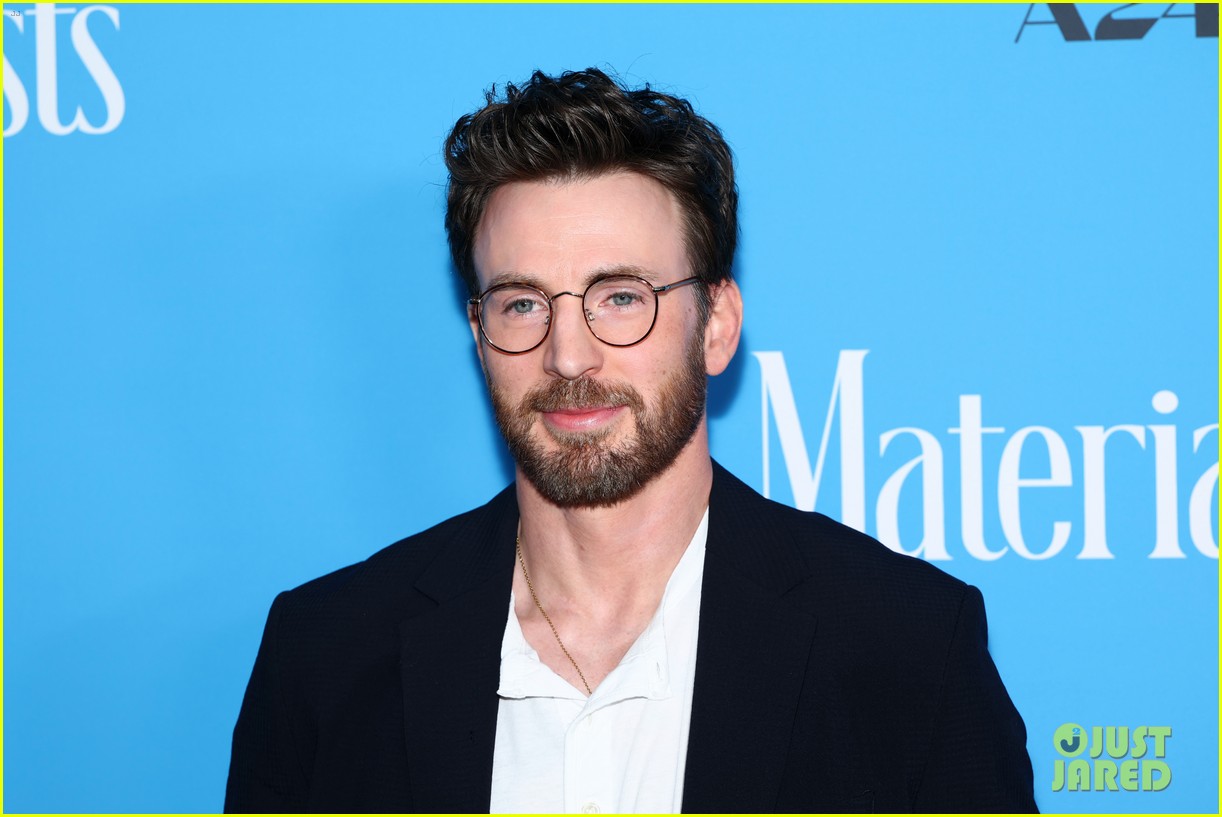 Chris Evans & Dakota Johnson Kiss Pedro Pascal Cutout at 'Materialists' Premiere In NYC: Photo ...