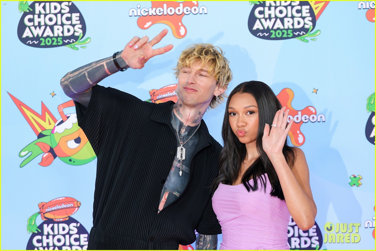 Machine Gun Kelly Brings Daughter Casie to Kids' Choice Awards In Rare Red Carpet Appearance ...