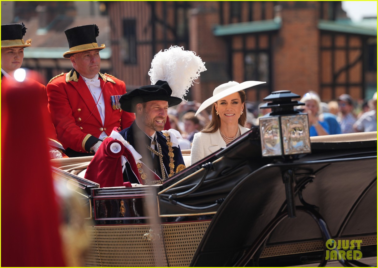 Kate Middleton Supports Prince William at Garter Day Service Which She ...