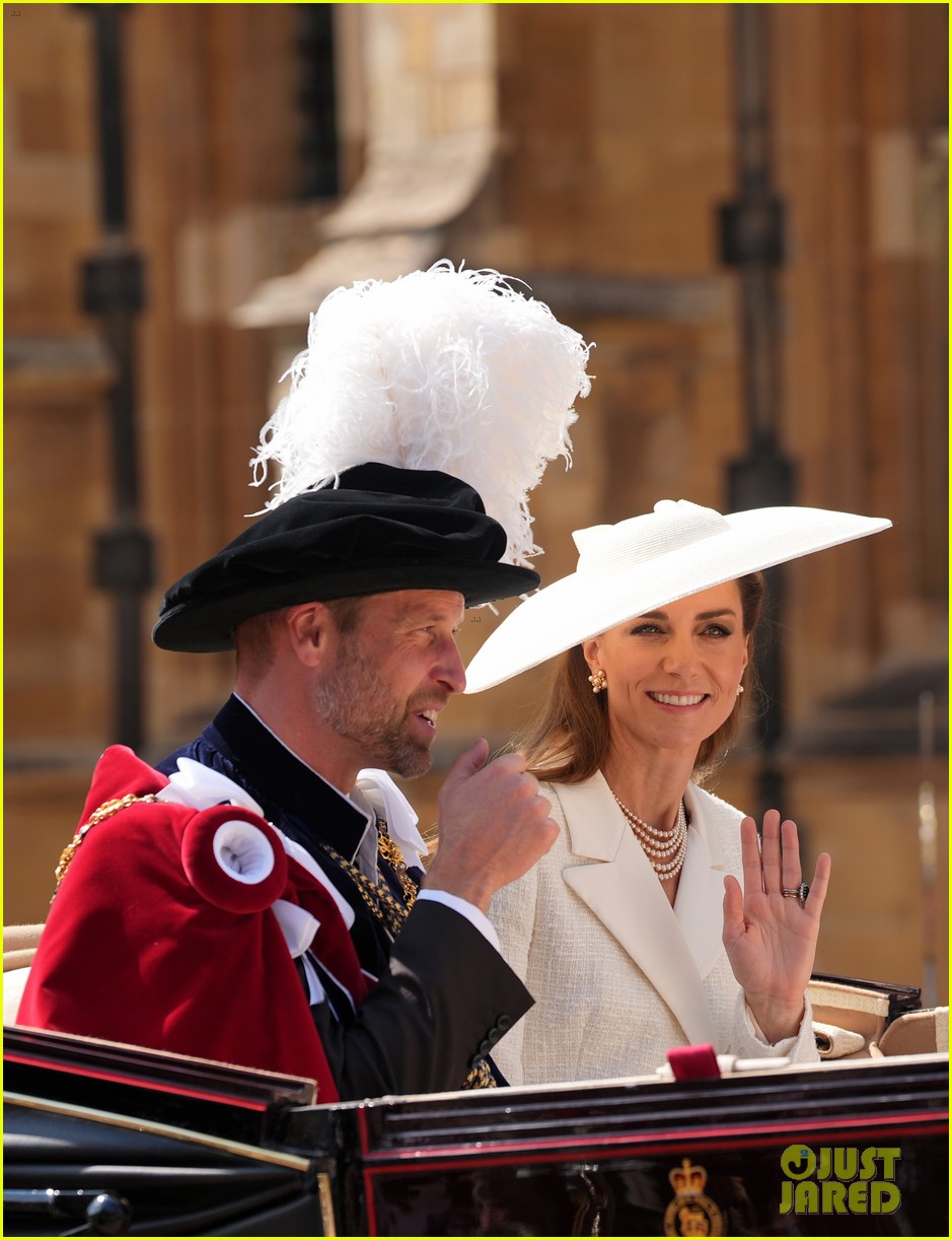 Kate Middleton Supports Prince William at Garter Day Service Which She ...