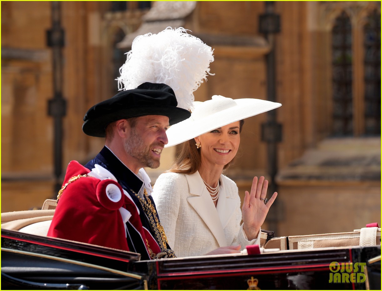 Kate Middleton Supports Prince William at Garter Day Service Which She ...