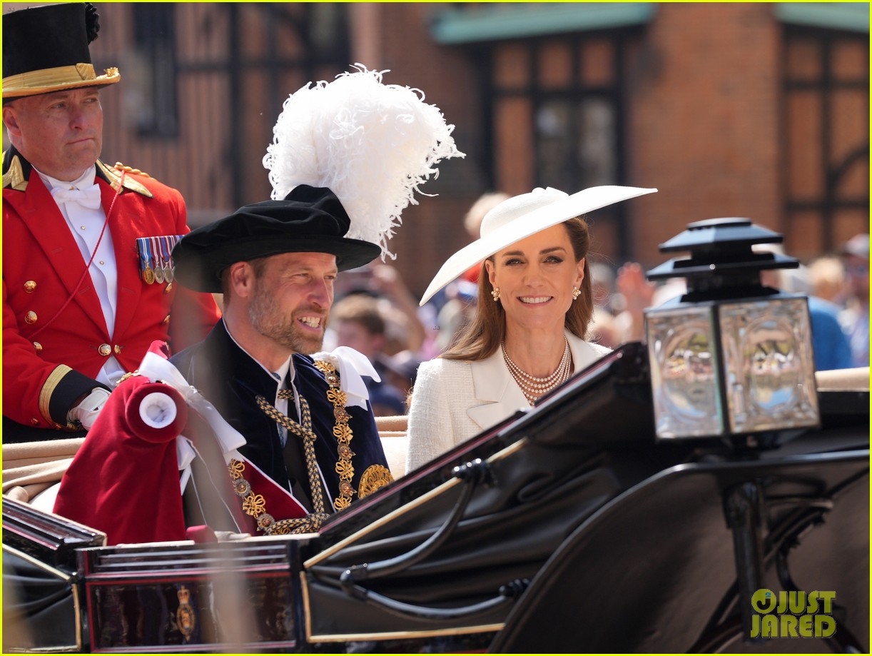 Kate Middleton Supports Prince William at Garter Day Service Which She ...