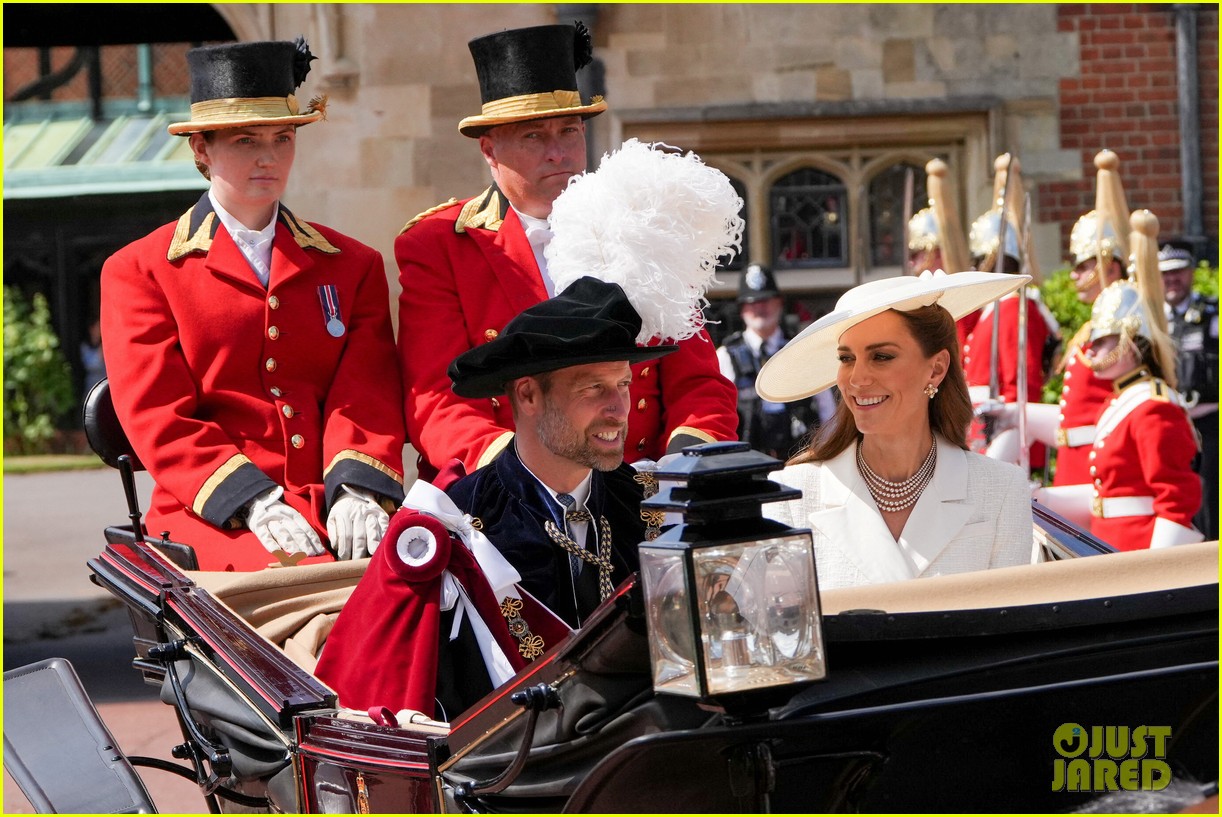 Kate Middleton Supports Prince William at Garter Day Service Which She ...