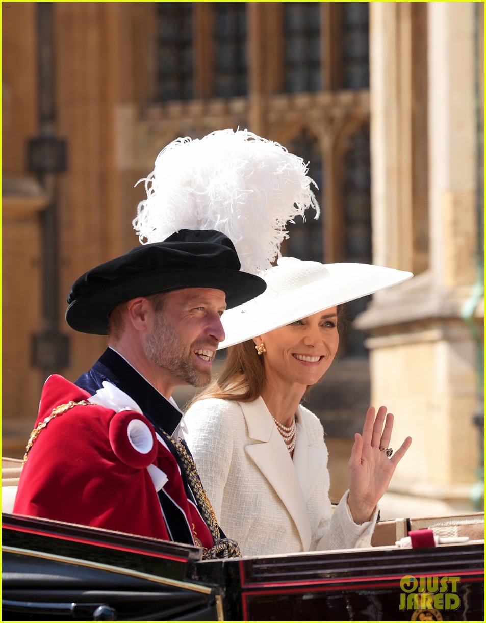 Kate Middleton Supports Prince William at Garter Day Service Which She ...