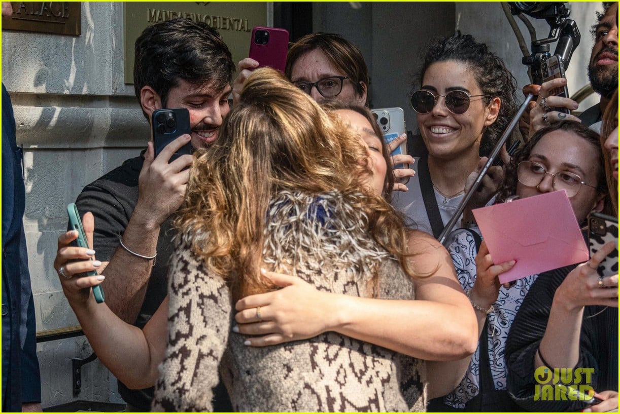 Miley Cyrus Rocks Animal-Print Dress & Bleached Eyebrows in Paris ...