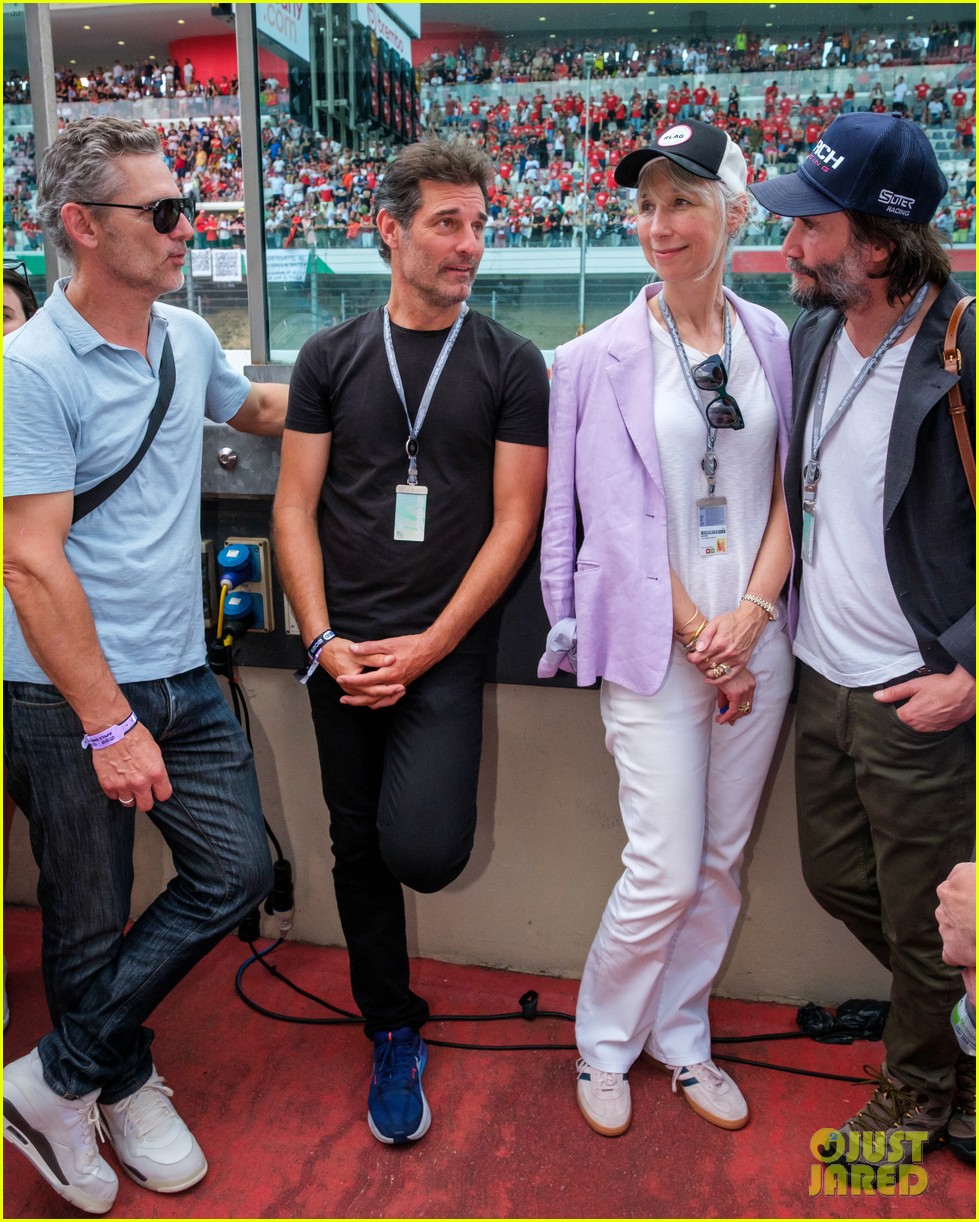 Keanu Reeves, Eric Bana, Mark Webber & More Attend 2025 Italian Grand Prix: Photo 5174978 | Eric ...