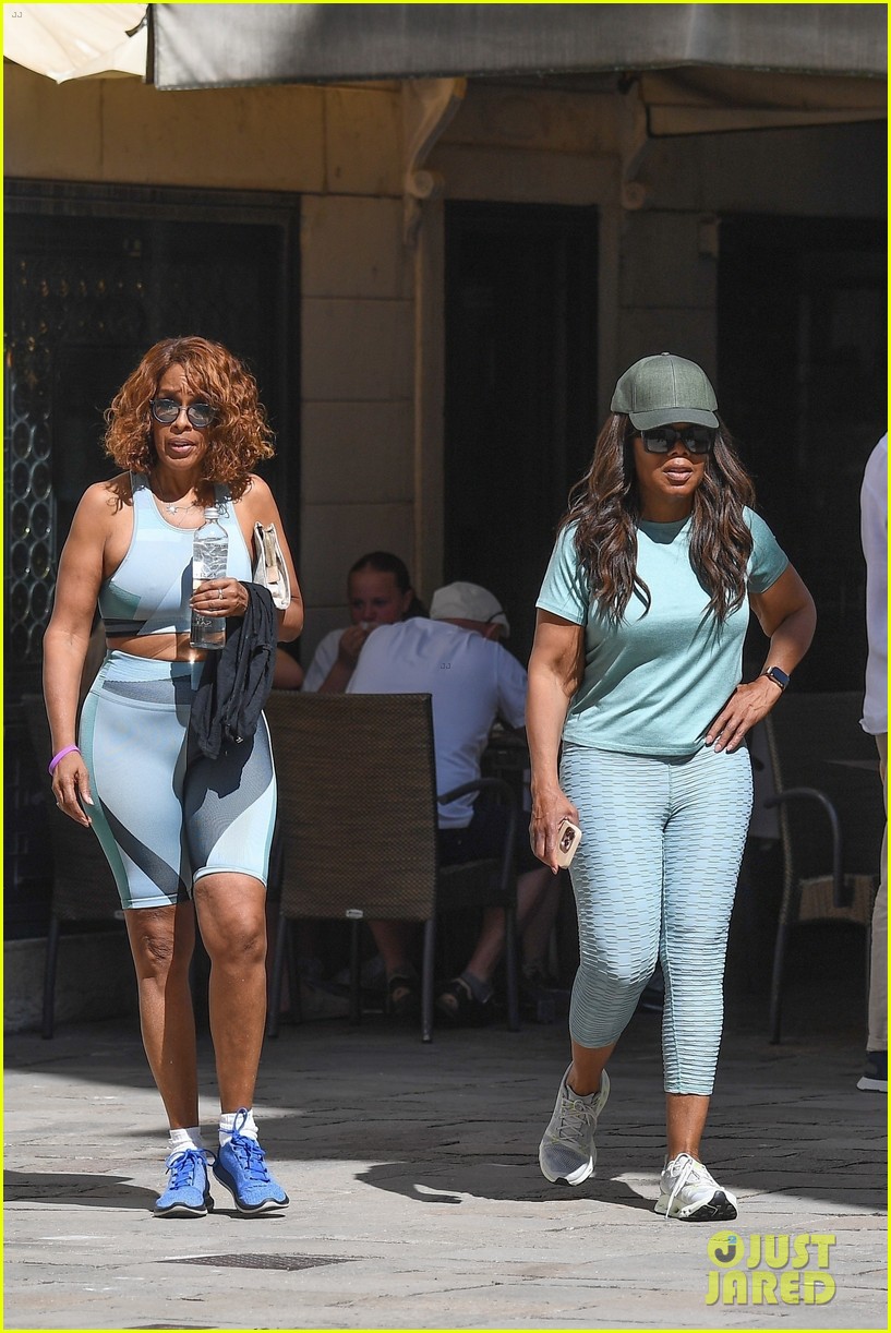 Orlando Bloom Runs Into Oprah Winfrey During Friday Morning Workout in ...