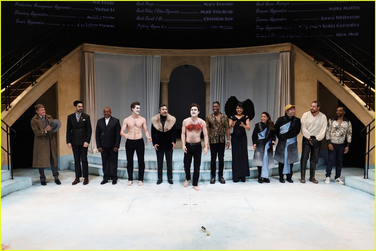 Patrick Ball Gets Bloody & Shirtless in 'Hamlet' L.A. Production, 'The Pitt' Stars Show Up for ...