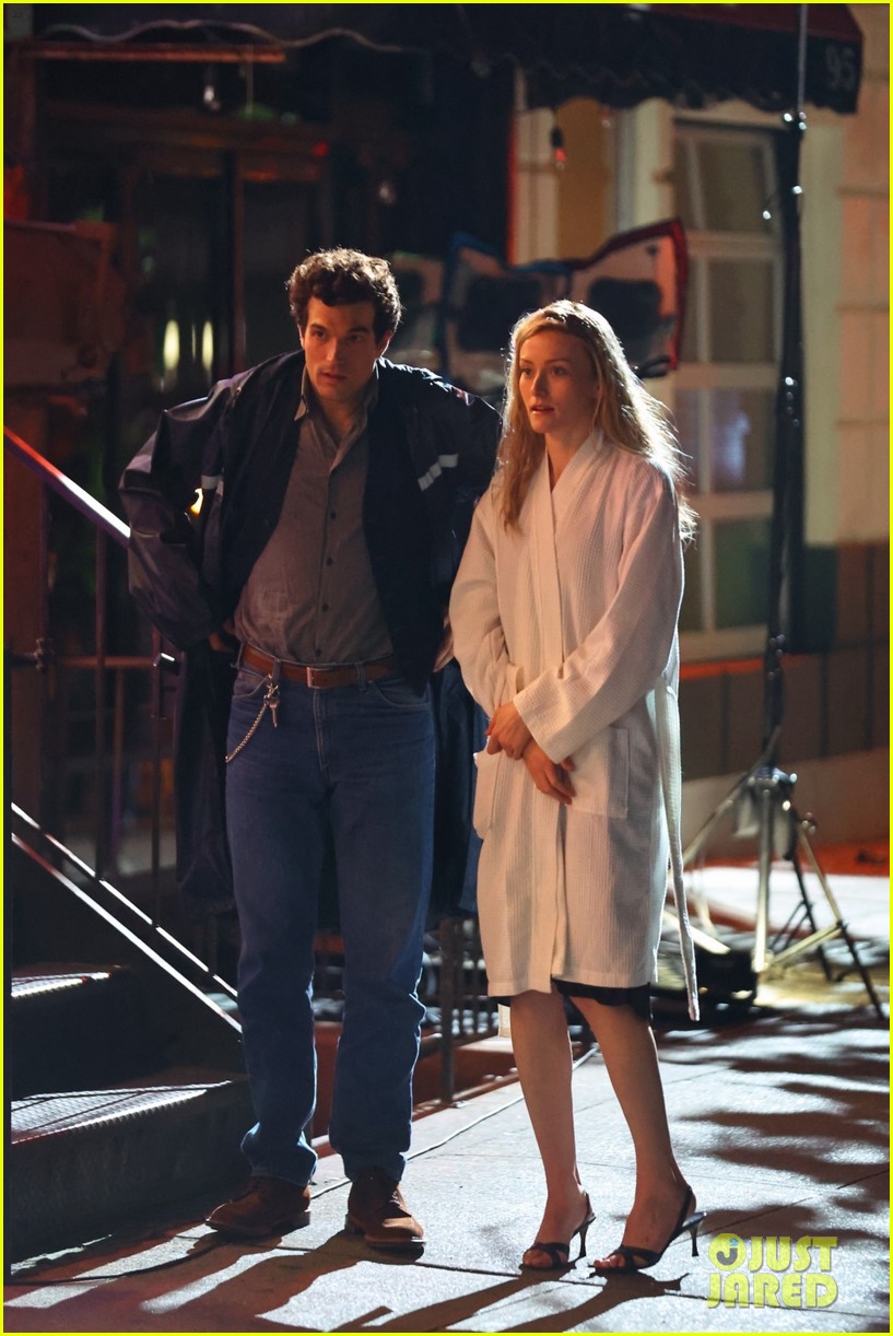 Paul Kelly & Sarah Pidgeon Film Late Night Scenes for 'American Love ...