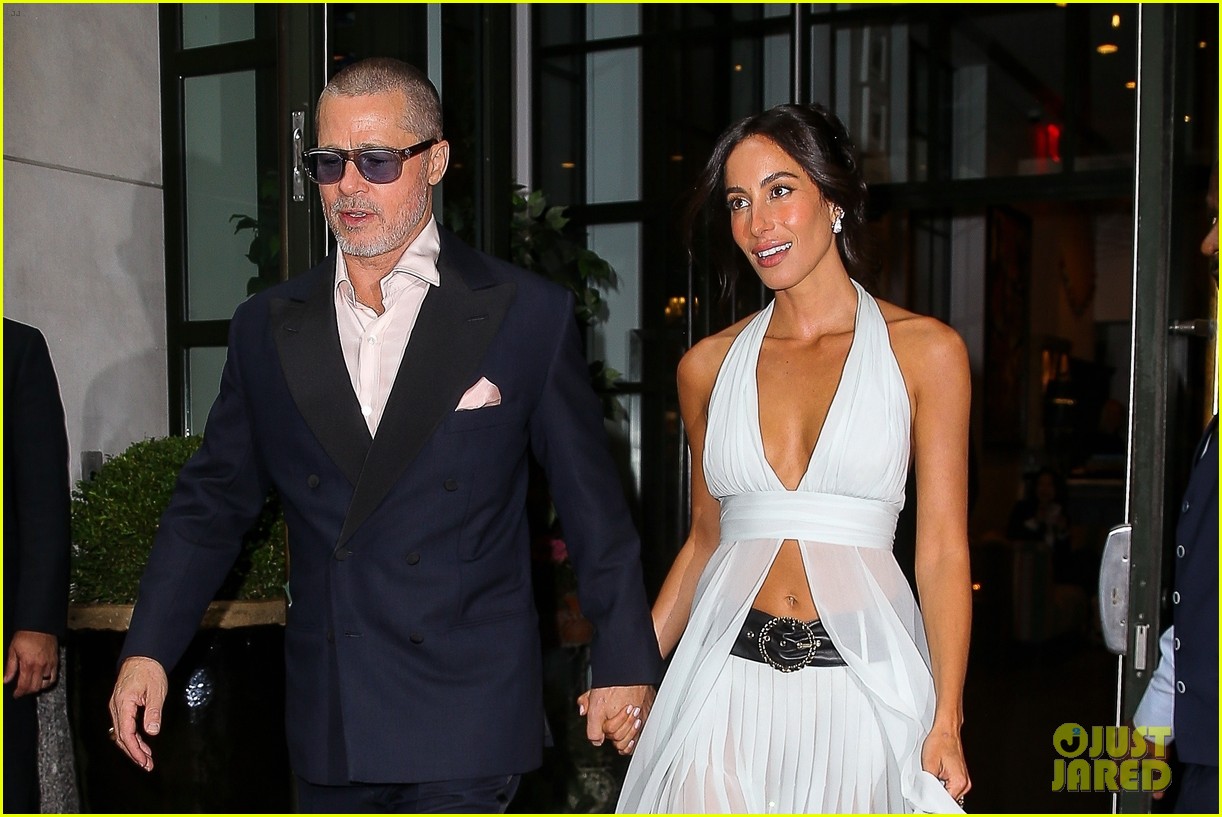 Brad Pitt & Girlfriend Ines de Ramon Walk 'F1' Movie Red Carpet Together for NYC Premiere ...