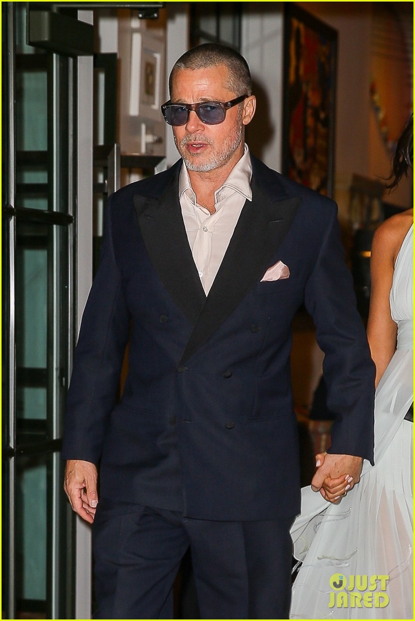 Brad Pitt & Girlfriend Ines de Ramon Walk 'F1' Movie Red Carpet Together for NYC Premiere ...