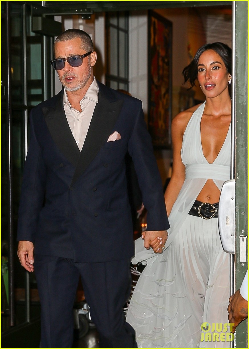 Brad Pitt & Girlfriend Ines de Ramon Walk 'F1' Movie Red Carpet Together for NYC Premiere ...