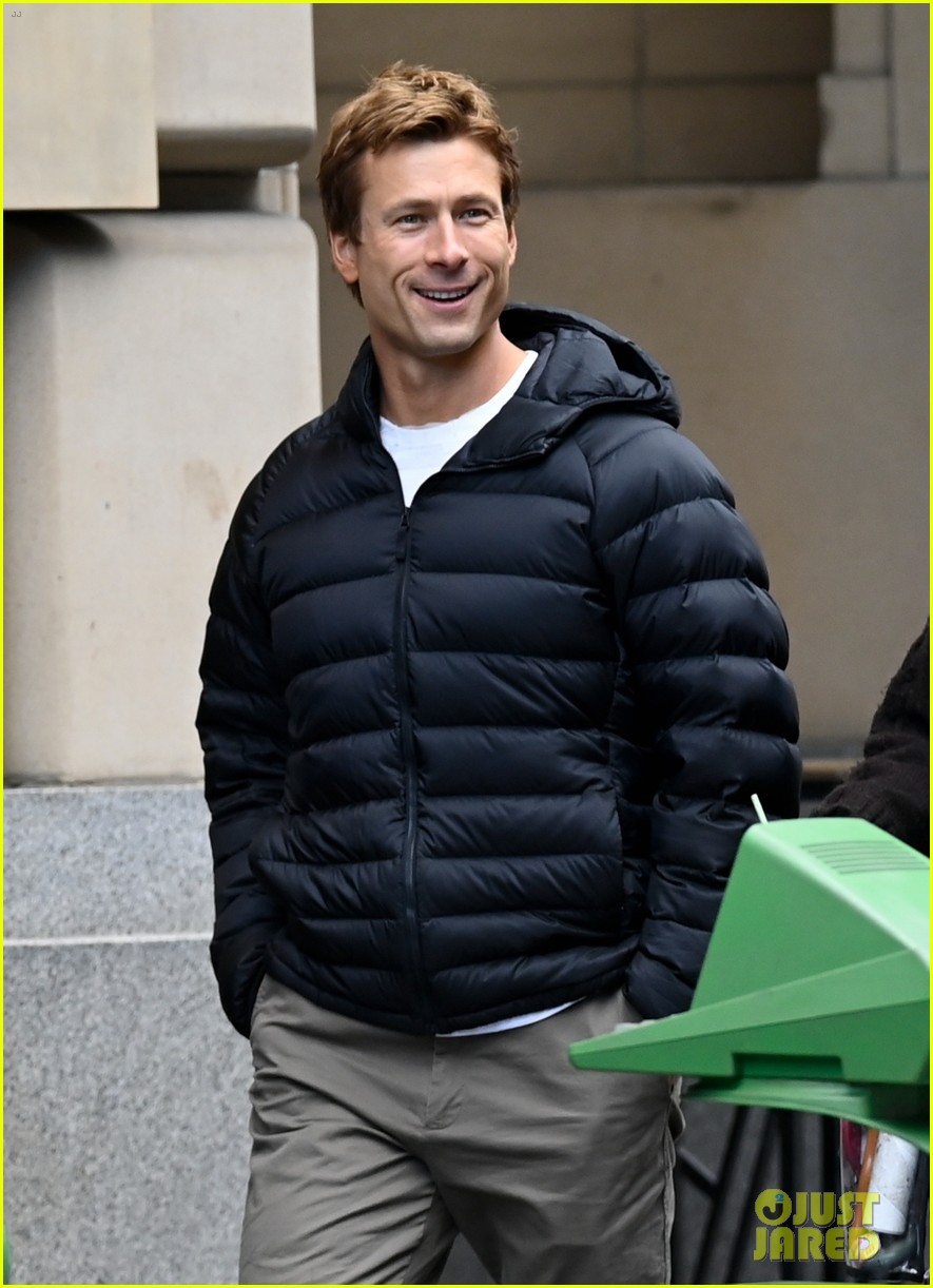 Glen Powell Spotted Filming Futuristic Action Movie with J.J. Abrams in Glasgow!: Photo 5173092 ...