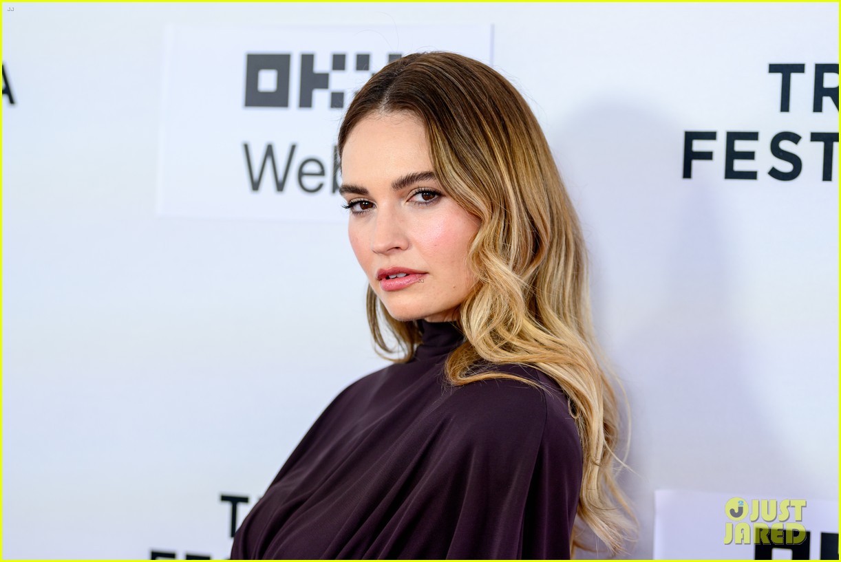 Lily James & Riz Ahmed Step Out for 'Relay' Premiere at Tribeca Film ...