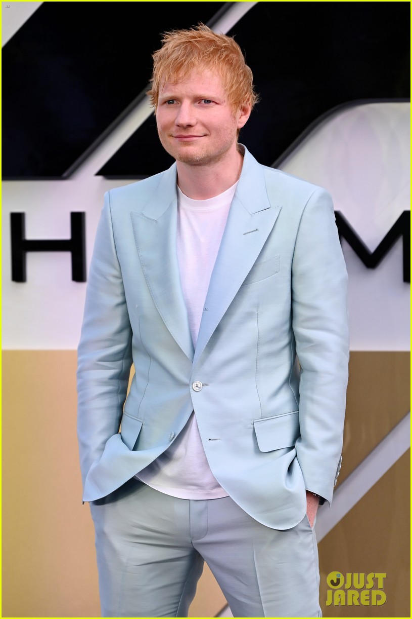 Ed Sheeran, Tate McRae, & More Musicians Attend 'F1' European Premiere ...