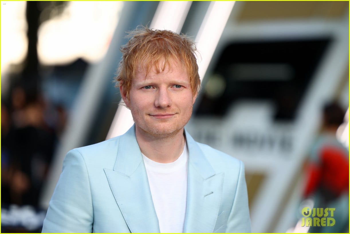 Ed Sheeran, Tate McRae, & More Musicians Attend 'F1' European Premiere ...