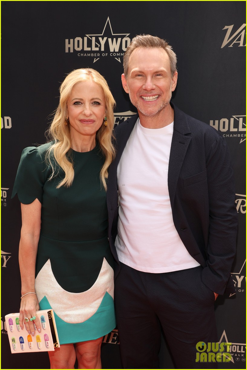 Christian Slater's Daughter Lena Adorable Steals the Show at His Walk ...