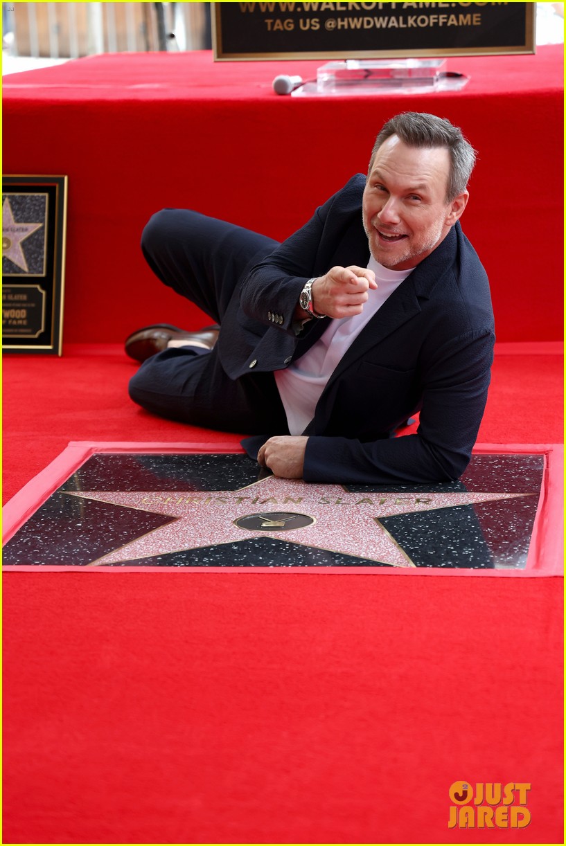 Christian Slater's Daughter Lena Adorable Steals the Show at His Walk ...