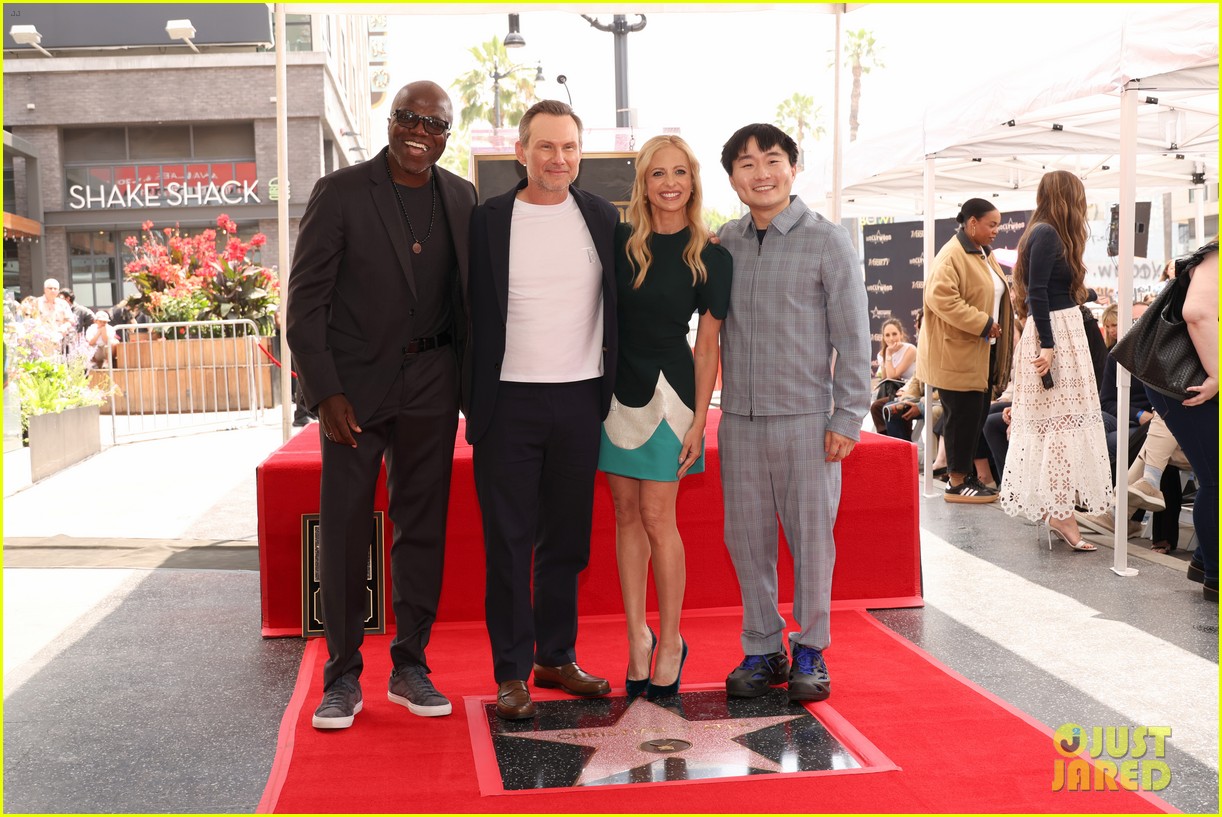 Christian Slater's Daughter Lena Adorable Steals the Show at His Walk ...