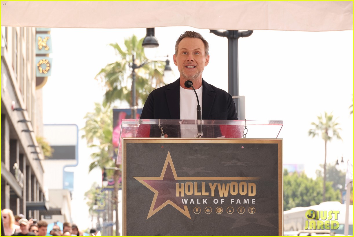 Christian Slater's Daughter Lena Adorable Steals the Show at His Walk ...