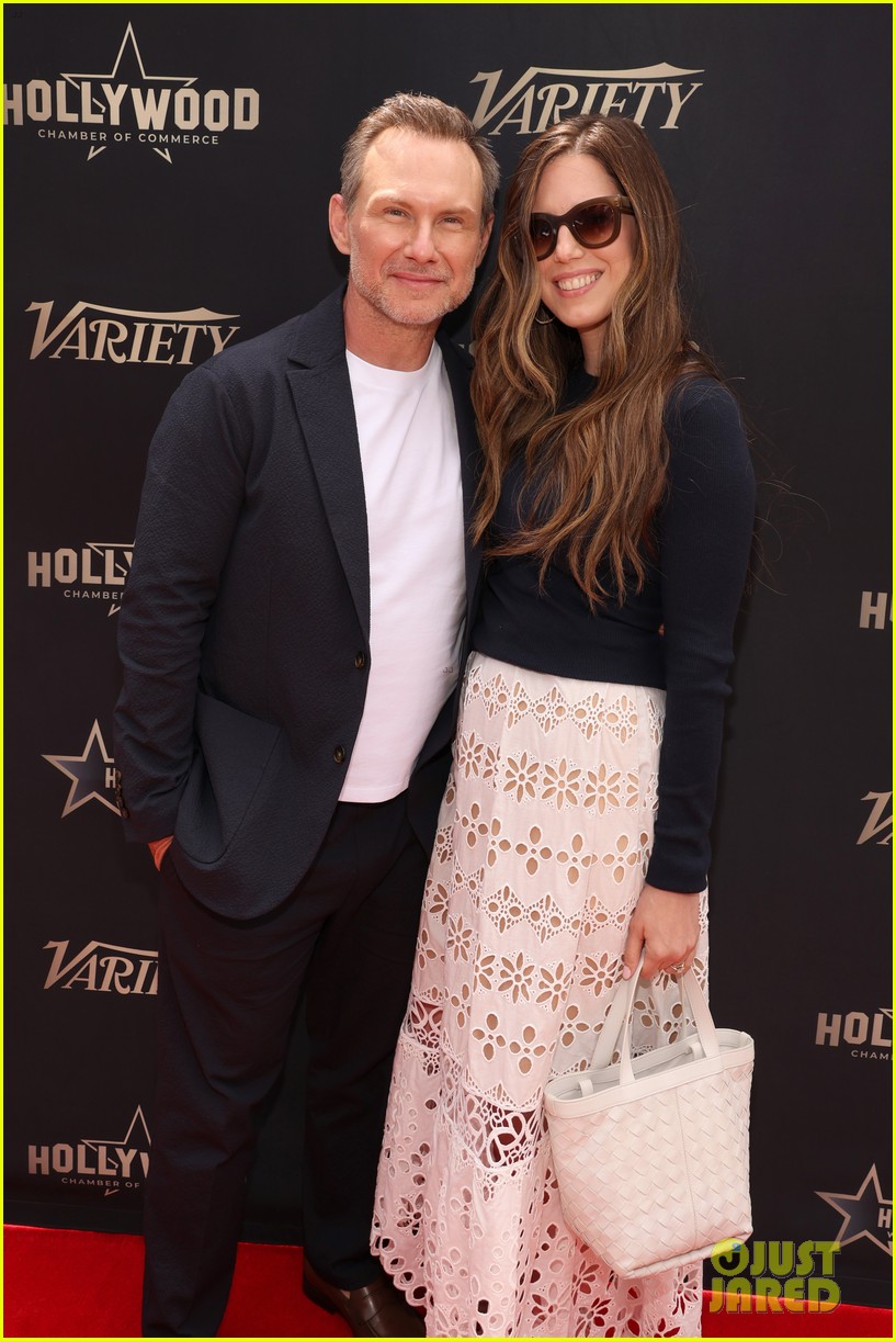 Christian Slater's Daughter Lena Adorable Steals the Show at His Walk ...