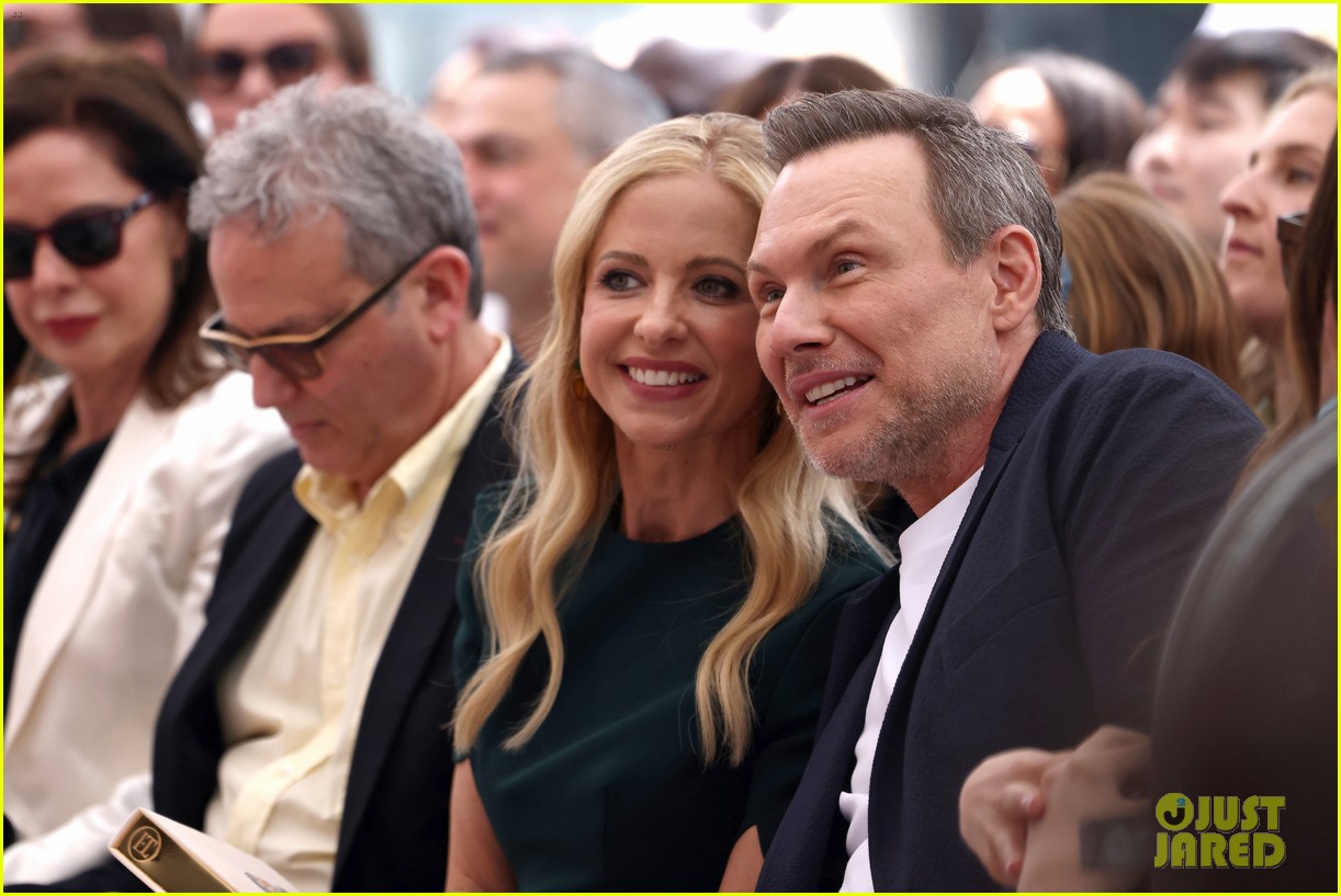 Christian Slater's Daughter Lena Adorable Steals the Show at His Walk ...