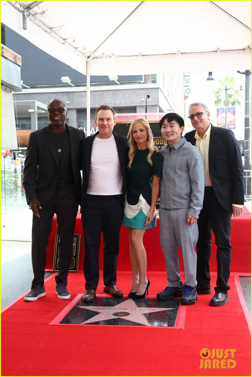 Christian Slater's Daughter Lena Adorable Steals the Show at His Walk ...