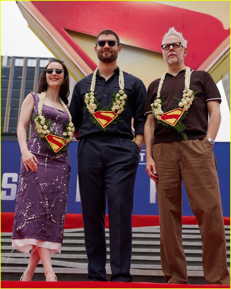 'Superman' (2025) Press Tour Begins in Manila with David Corenswet ...