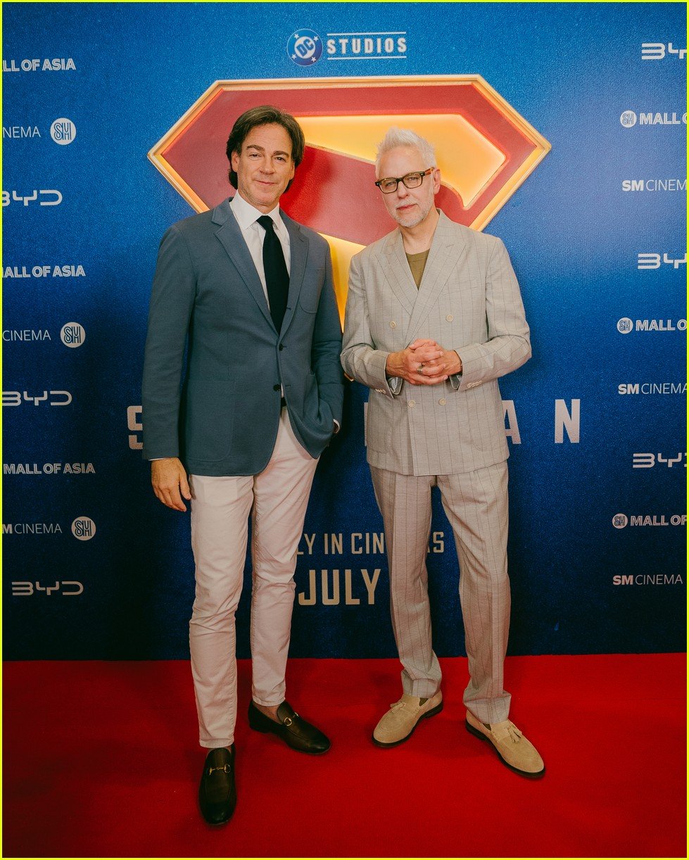 'Superman' (2025) Press Tour Begins in Manila with David Corenswet ...