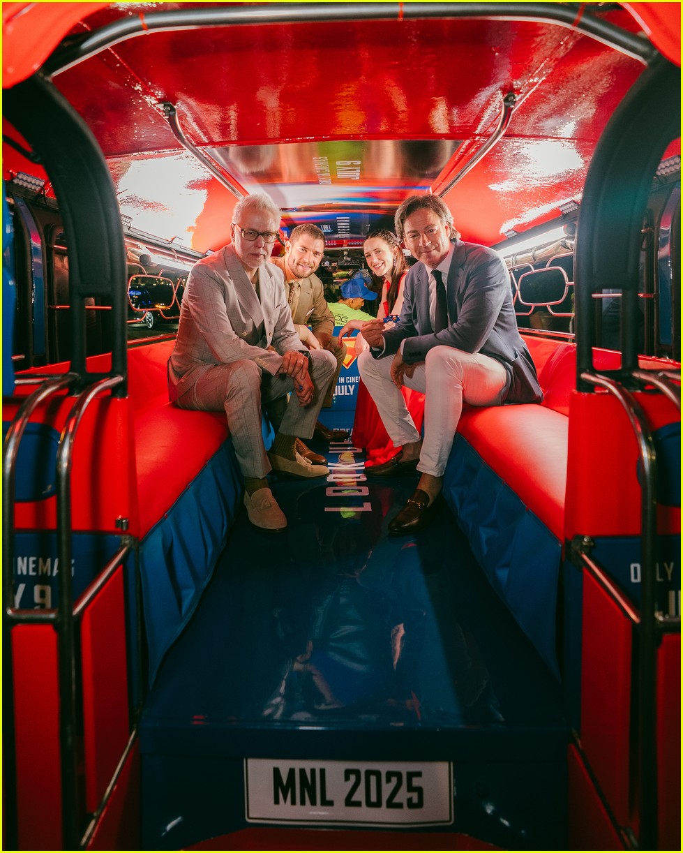 'Superman' (2025) Press Tour Begins in Manila with David Corenswet ...