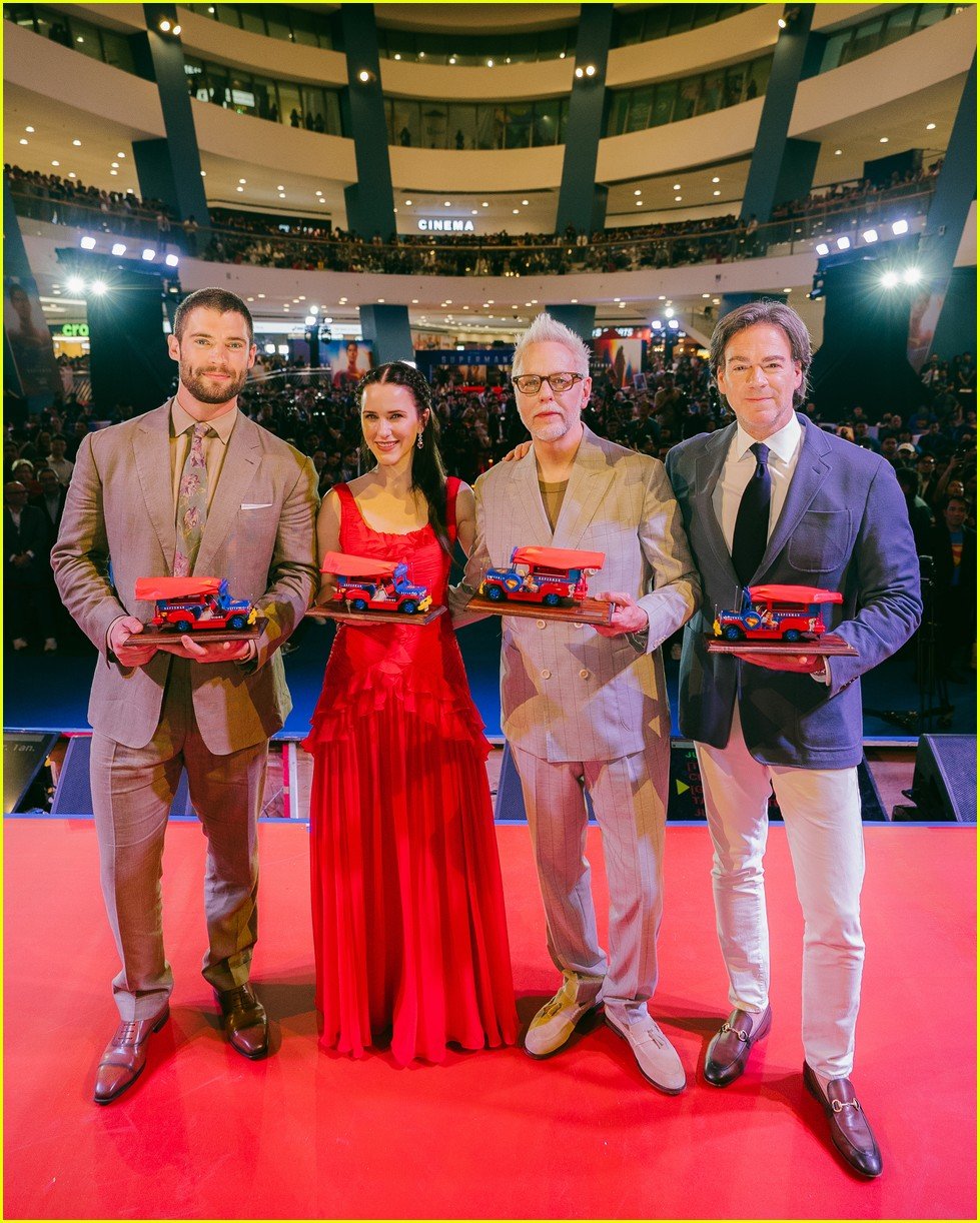 'Superman' (2025) Press Tour Begins in Manila with David Corenswet ...
