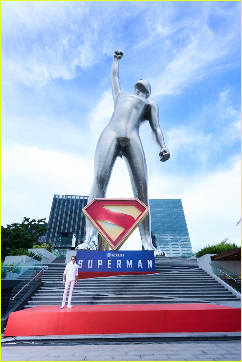 'Superman' (2025) Press Tour Begins in Manila with David Corenswet ...