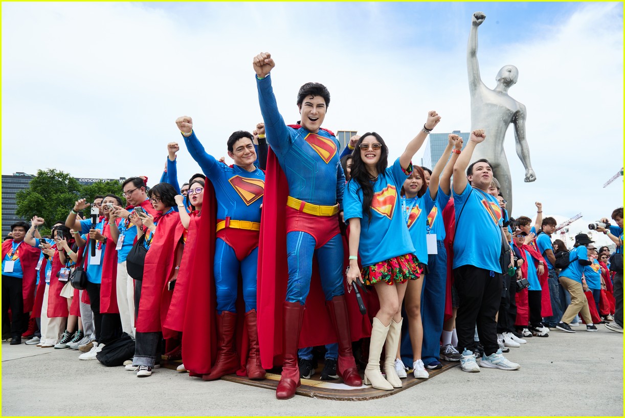 'Superman' (2025) Press Tour Begins in Manila with David Corenswet ...